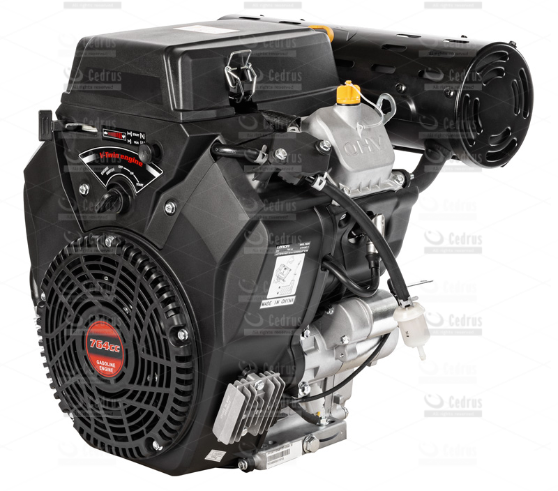 Silnik Loncin LC2V80FD-A wał poziomy typ A śr. 25,4 mm