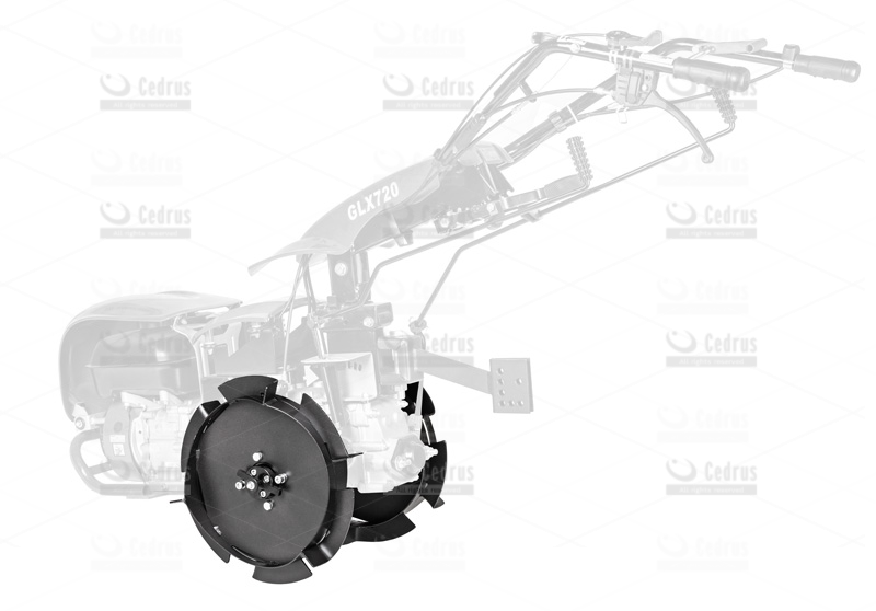 Koła żelazne CEDRUS glebogryzarki GLX720/GL11 - Produkt polski