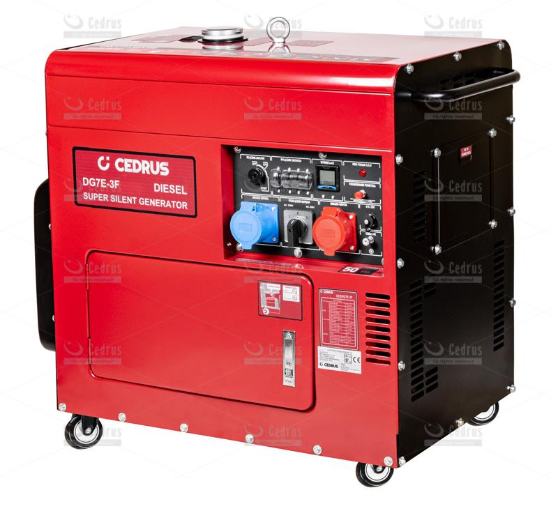 Agregat prądotwórczy Cedrus 7.1 kW KD195FC Diesel